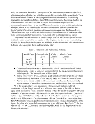 Autonomous Intersection Management for Semi-Autonomous Vehicles | PDF | Driverless Cars | Auto Type