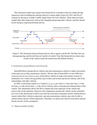 Autonomous Intersection Management for Semi-Autonomous Vehicles | PDF | Driverless Cars | Auto Type