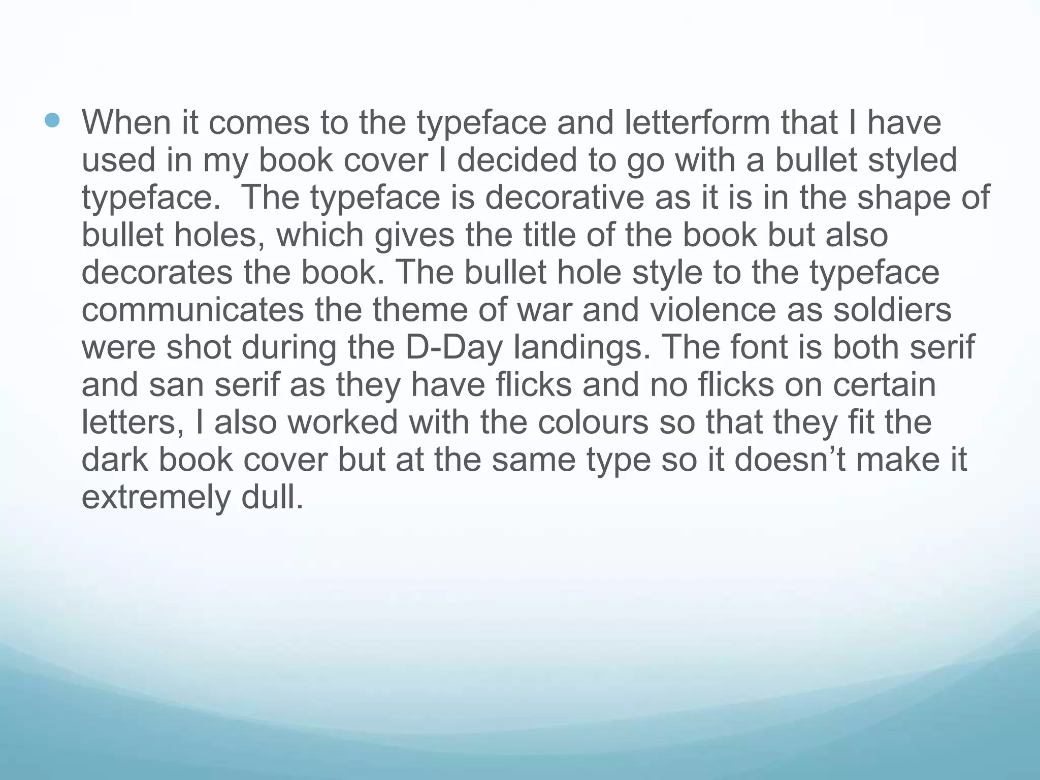 Book cover evaluation | PPTX