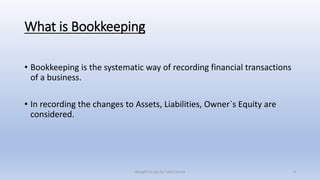 Bookkeeping | PPTX