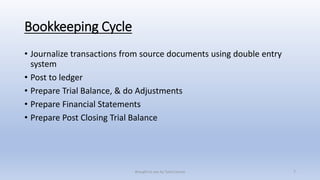 Bookkeeping | PPTX