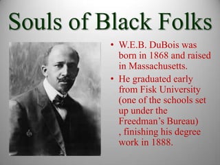 Booker T. Washington v W.E.B. Dubois | PPTX