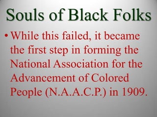 Booker T. Washington v W.E.B. Dubois | PPTX