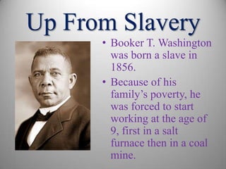 Booker T. Washington v W.E.B. Dubois | PPTX
