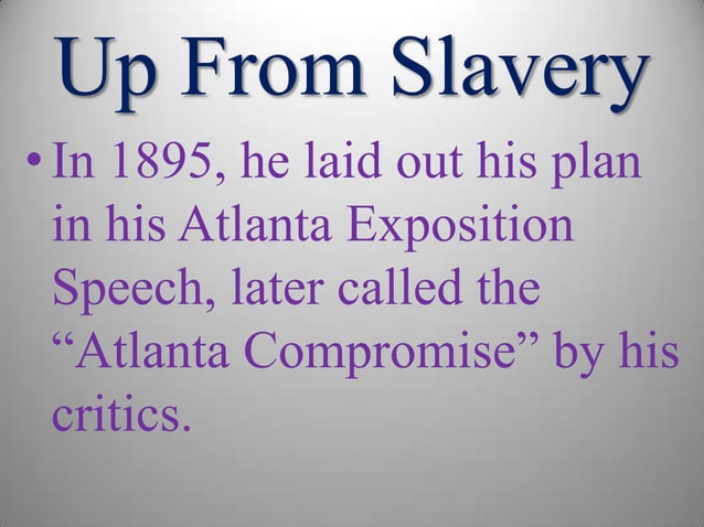 Booker T. Washington v W.E.B. Dubois | PPTX | Crime & Harmful Acts to ...