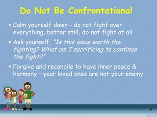 Handling family conflicts | PPT