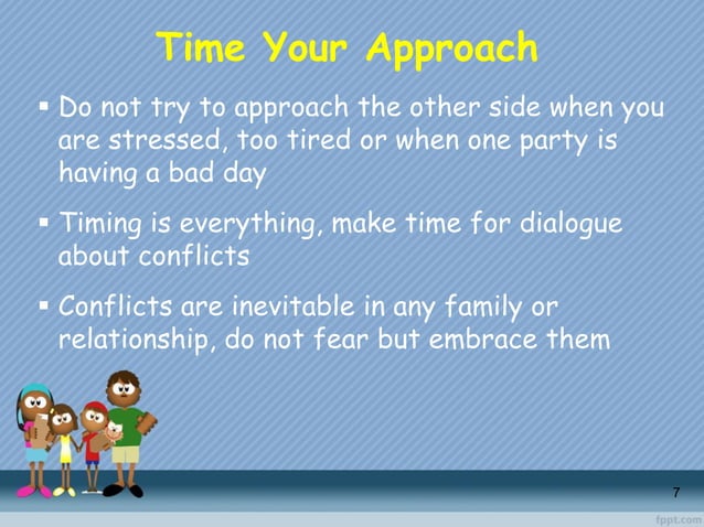 Handling family conflicts | PPT