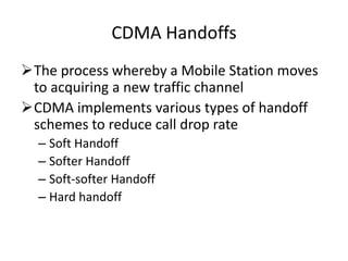 Book for cdma | PPTX