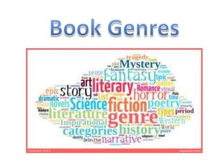 Book genres lesson | PPTX