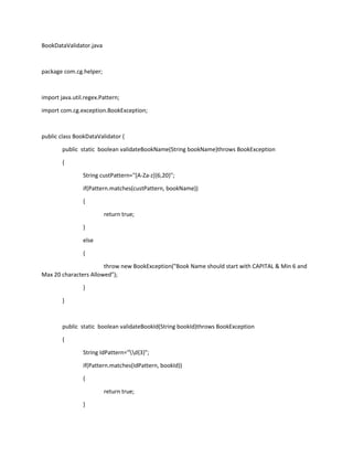 Book integrated assignment | PDF
