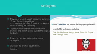 Bookish words | PPTX | Books and Literature