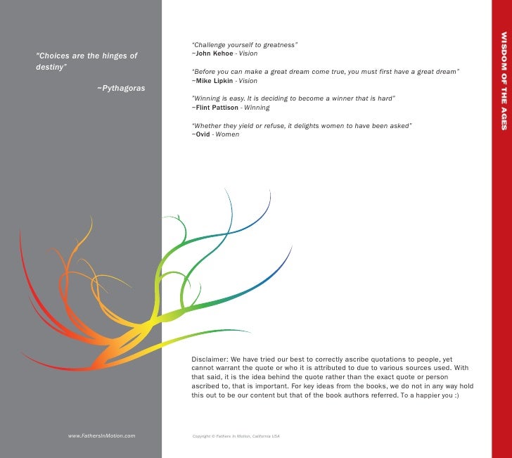 Book I Wisdom of the Ages