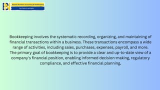 bookkeeper service | PPT
