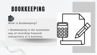 PowerPoint Presentation for Bookkeeping. | PDF