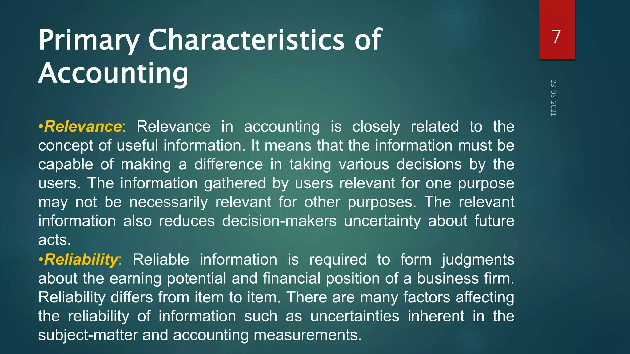 Bookkeeping and accounting | PPTX