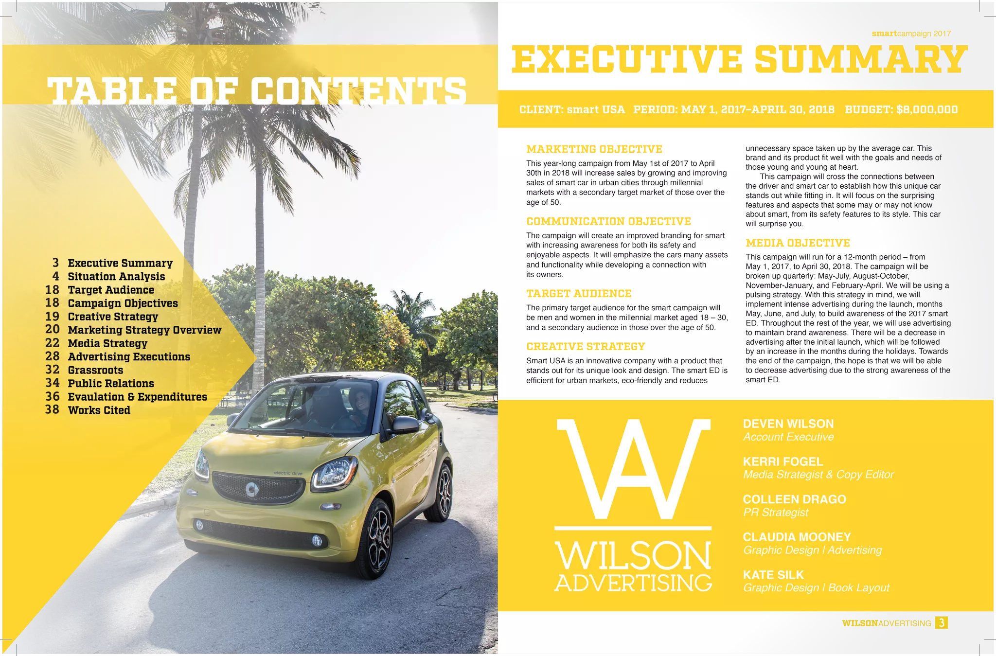smart USA Campaign Plan Book Layout | PDF