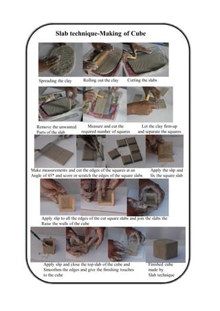 Booklet on ceramics pottery | PDF