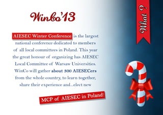 Winter Conference Booklet | PPT
