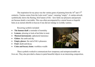 21st Century Vanitas | PDF | Mental Health | Diseases and Conditions