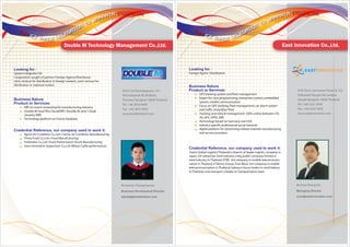 Thai ICT Trade Mission to Indonesia | PPT