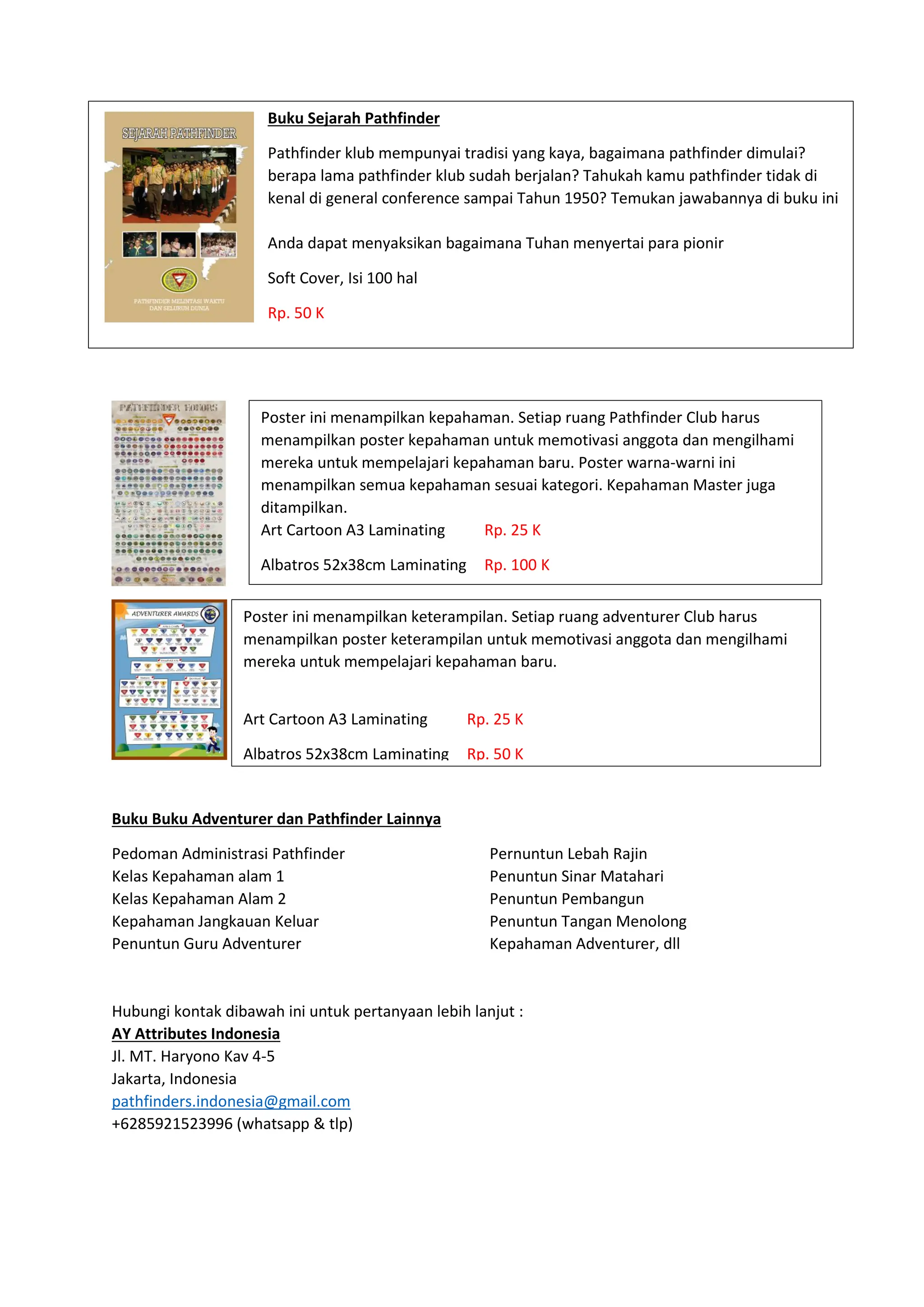 Seventh day adventist ooklet pathfinder day | PDF