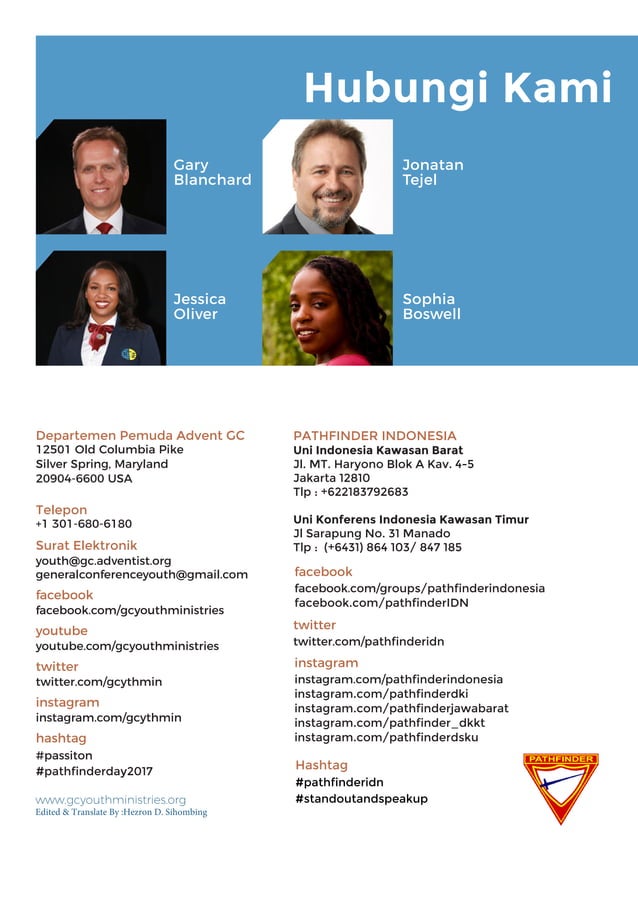 Seventh day adventist ooklet pathfinder day | PDF