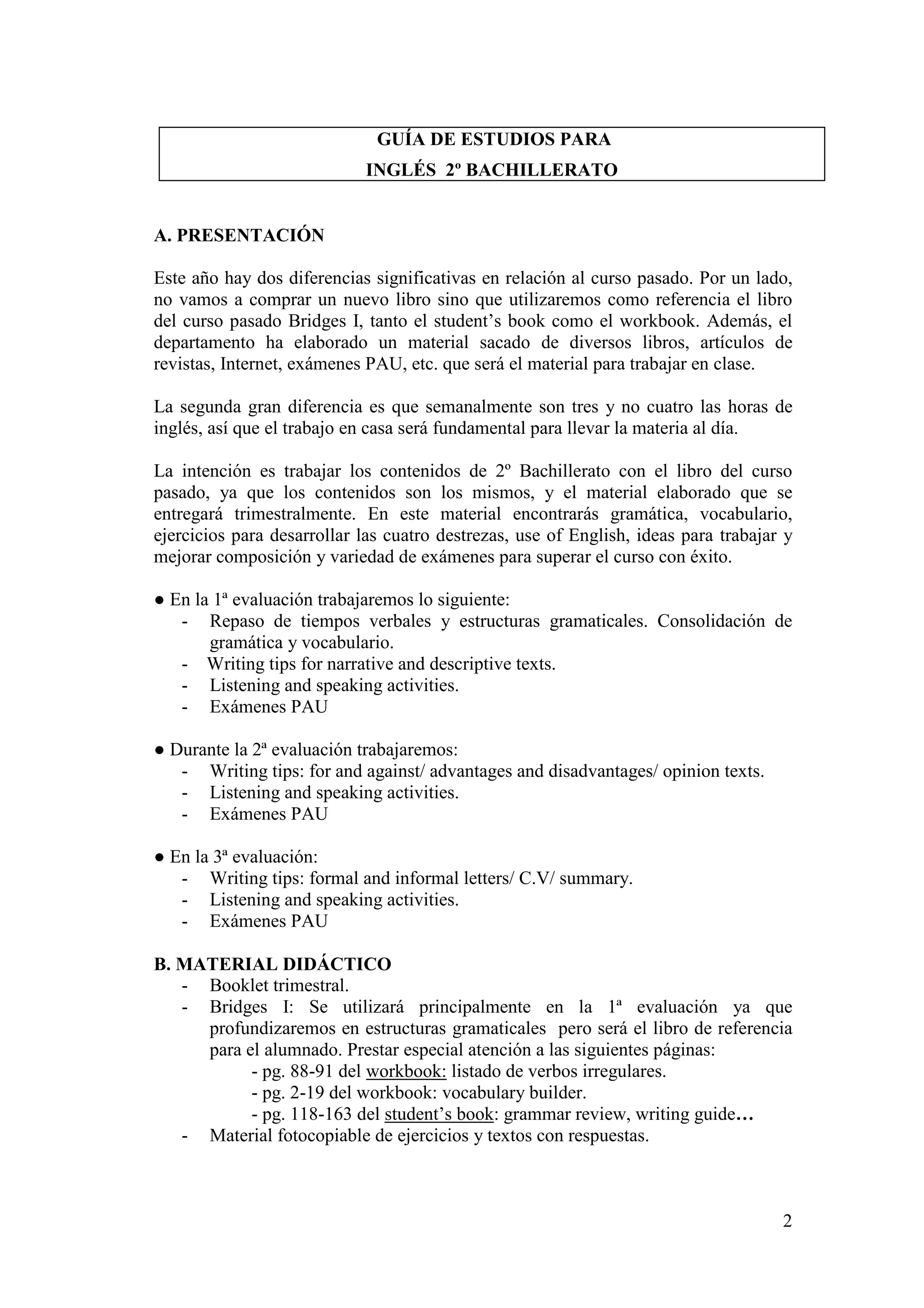 Booklet 1st term[1] | PDF