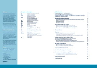 Guidebook for DFIs on Nominating Directors | PDF