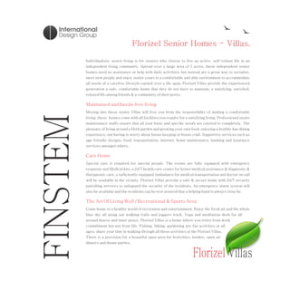 Florizel Villas| Finstem Group | PDF