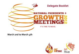 Booklet NP&GM 2012.1 AIESEC in Brazil | PPT