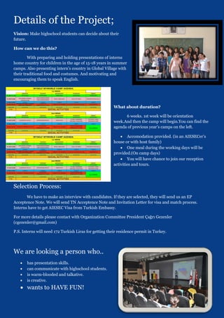 Myself My World Project | PDF