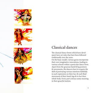 Booklet on dances of india | PDF