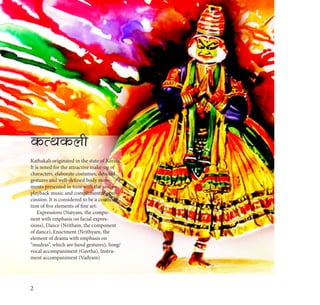 Booklet on dances of india | PDF
