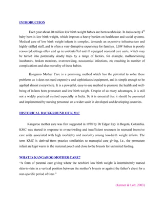 Booklet on kmc | PDF