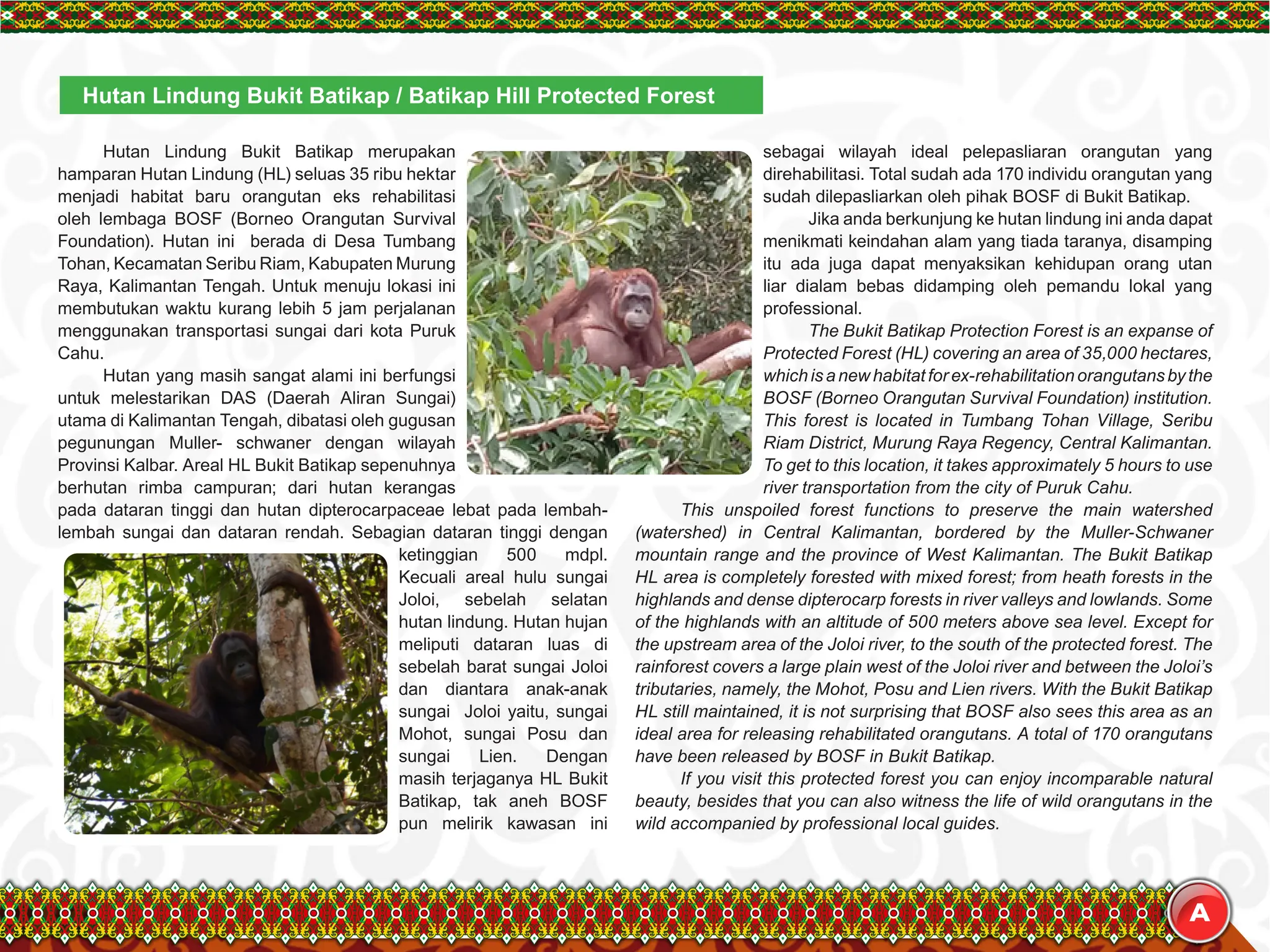 BOOKLET PARIWISATA KABUPATEN MURUNG RAYA PROVINSI KALIMANTAN TENGAH | PDF