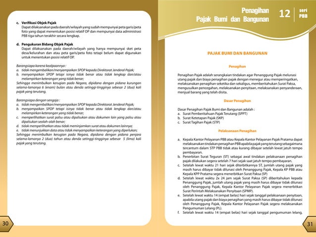 Pajak Bumi dan Bangunan (PBB) | PDF