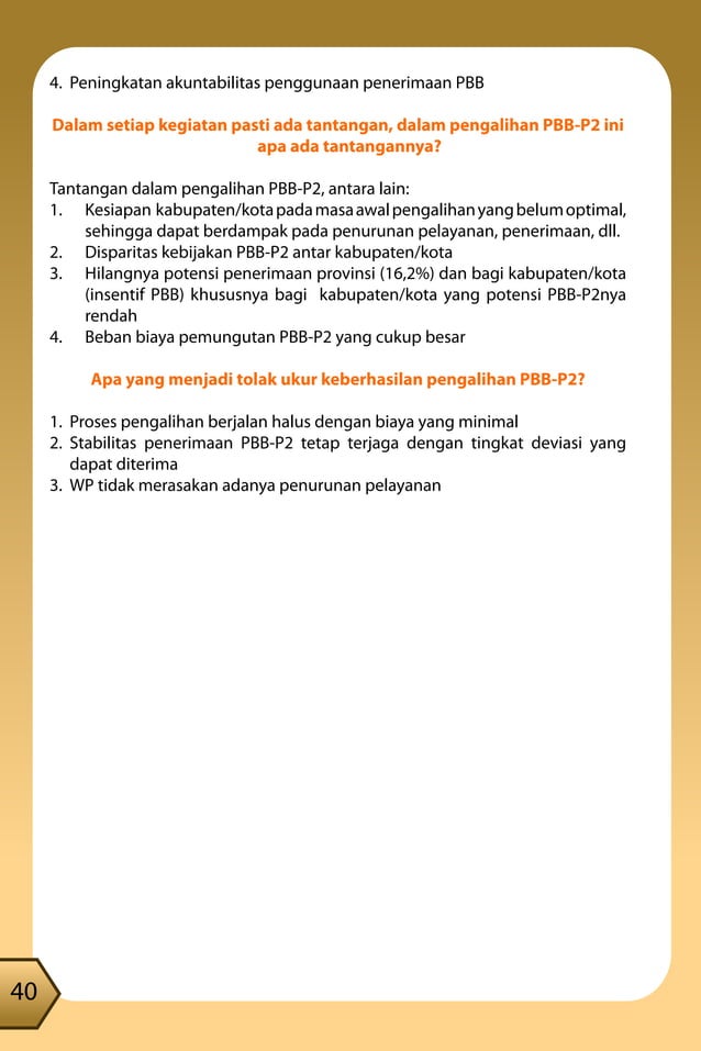 Pajak Bumi dan Bangunan (PBB) | PDF