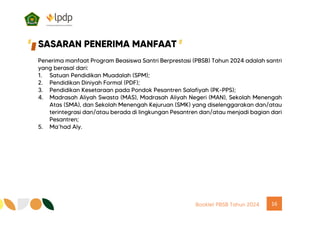 Booklet Beasiswa Santri Berprestasi Tahun 2024 Tahun 2024.pdf