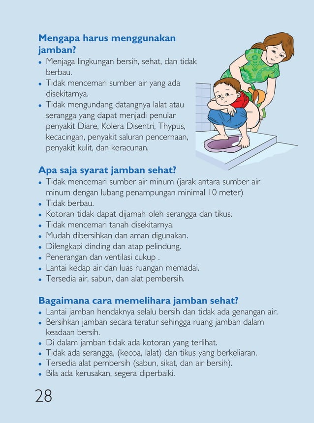 Booklet phbs rumah tangga | PDF