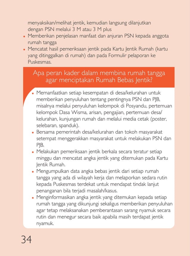 Booklet phbs rumah tangga | PDF