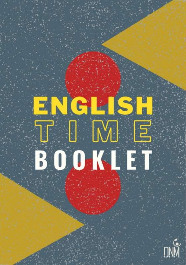 English Month: English Time Booklet.pptx