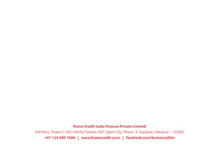 Welcome To Home credit India | PDF