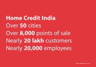 Welcome To Home credit India | PDF | Business | Business and Finance