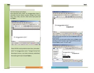 Booklet Trik-trik Ms. Oficce | DOC