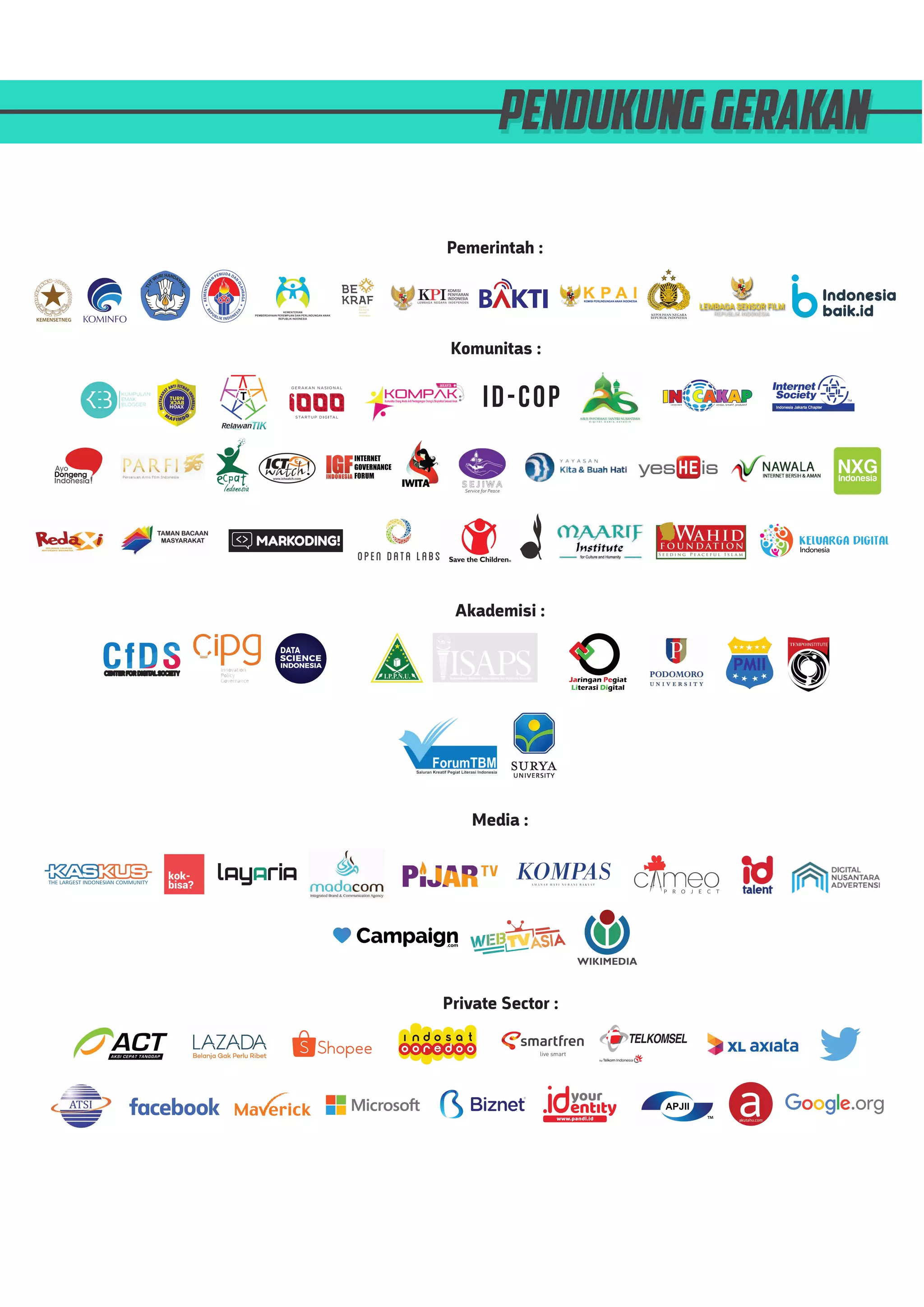 SIBERKREASI Gerakan Nasional Literasi Digital | PDF