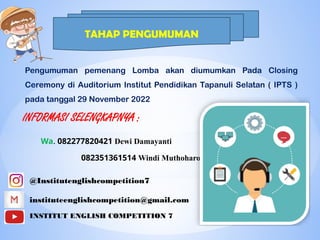 BOOKLET SINGING OFFLINE IEC7 2022-1.pptx