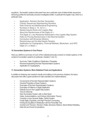 Applied Stochastic Processes, Chaos Modeling, and Probabilistic Properties of Numeration Systems ...