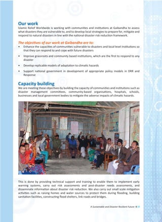 Bangladesh: A Disaster Resilient Future | PDF | Non-Profit ...