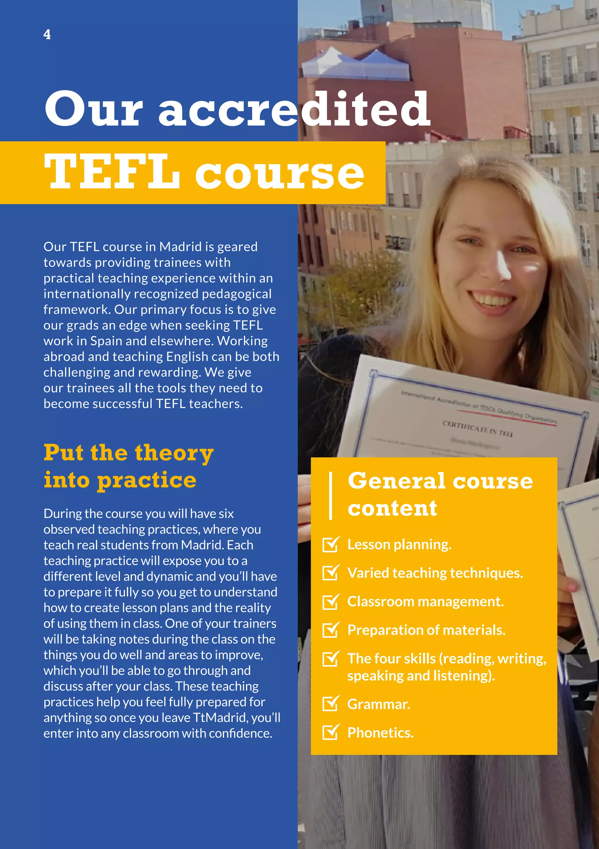 TEFL Certificate Program (EU Only) | PDF