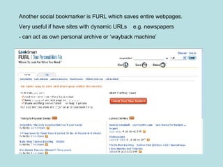 Bookmarking Delicious | PPT